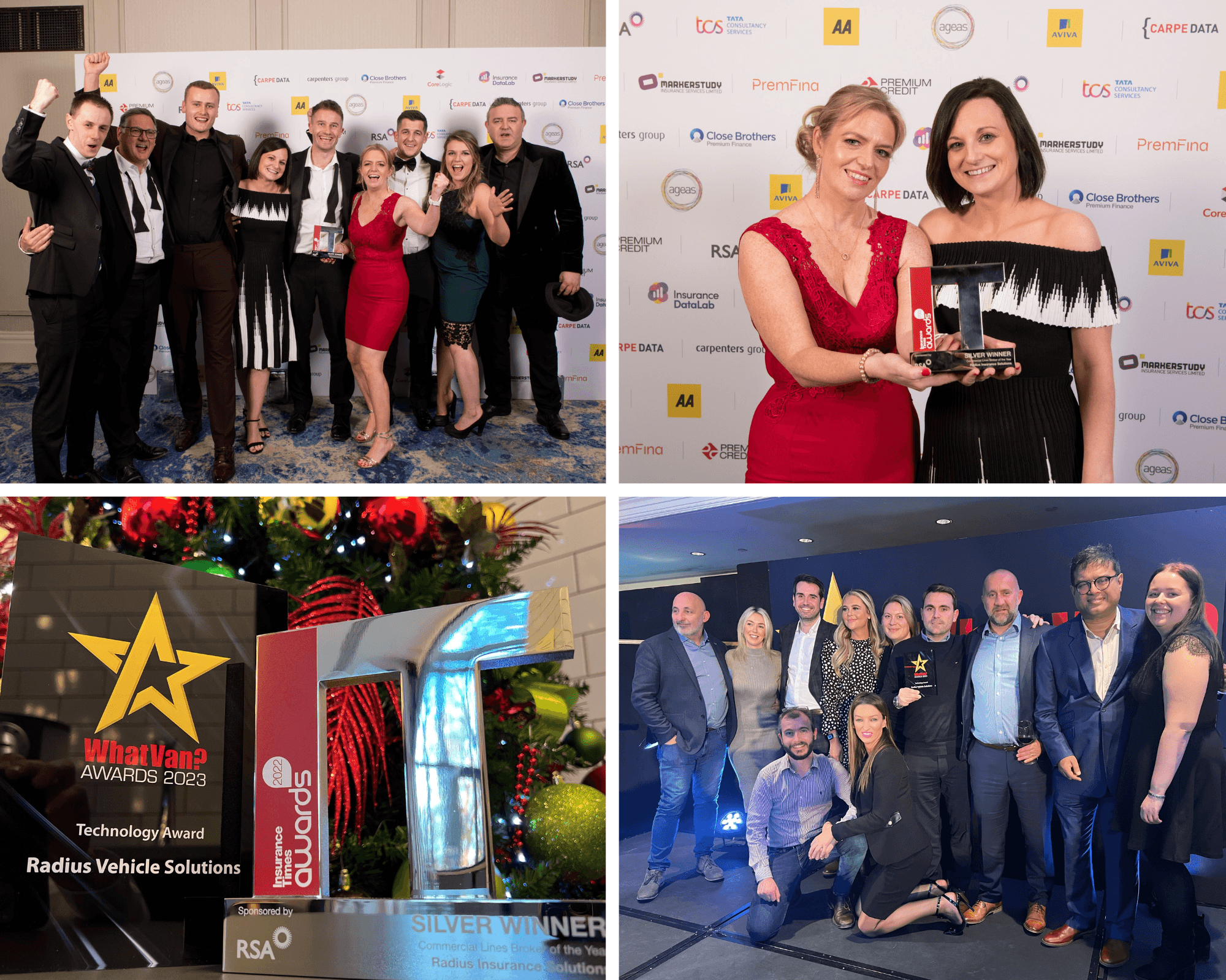 Successful end to the recent awards season for Rad...