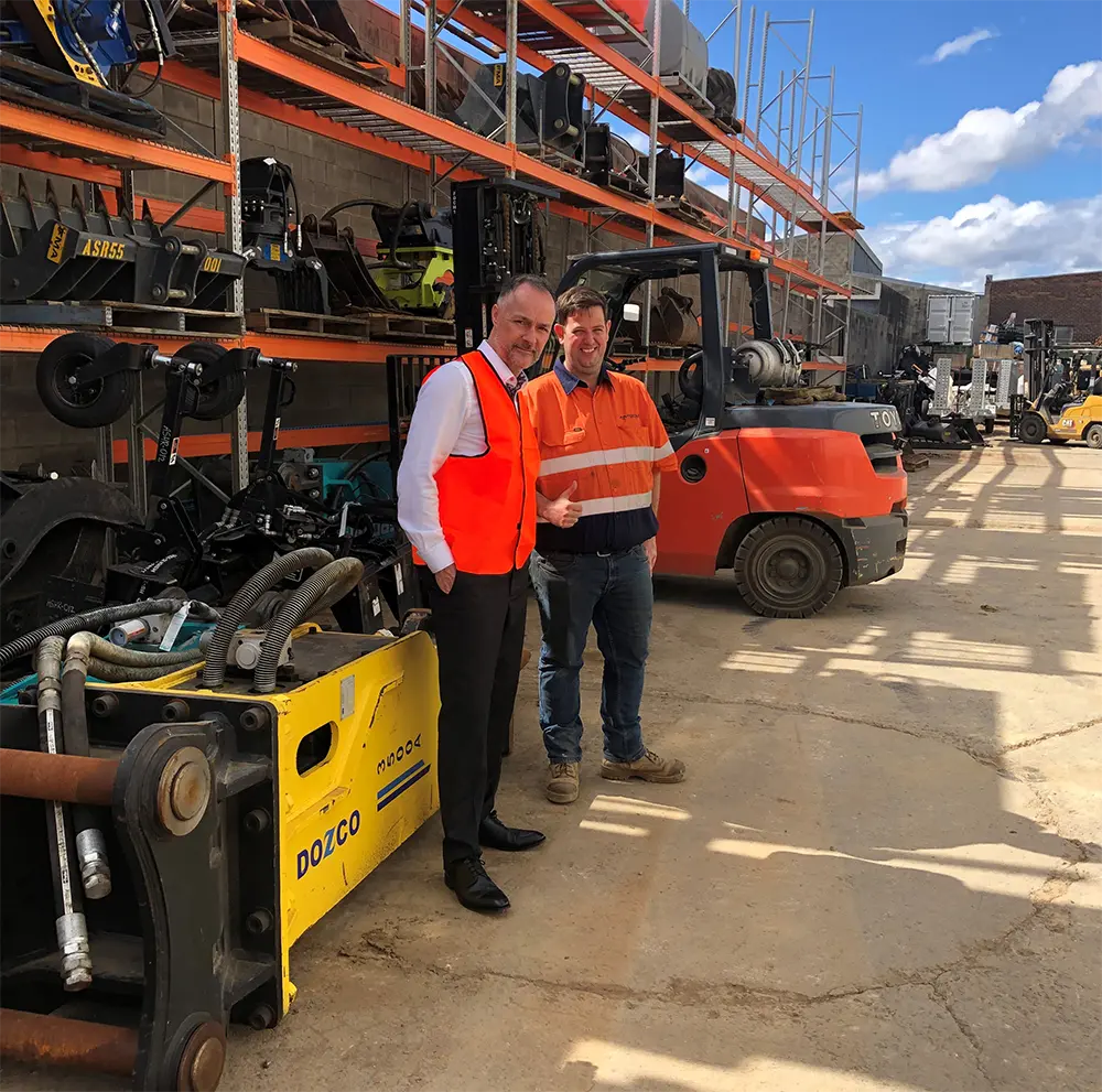 Radius heads down under