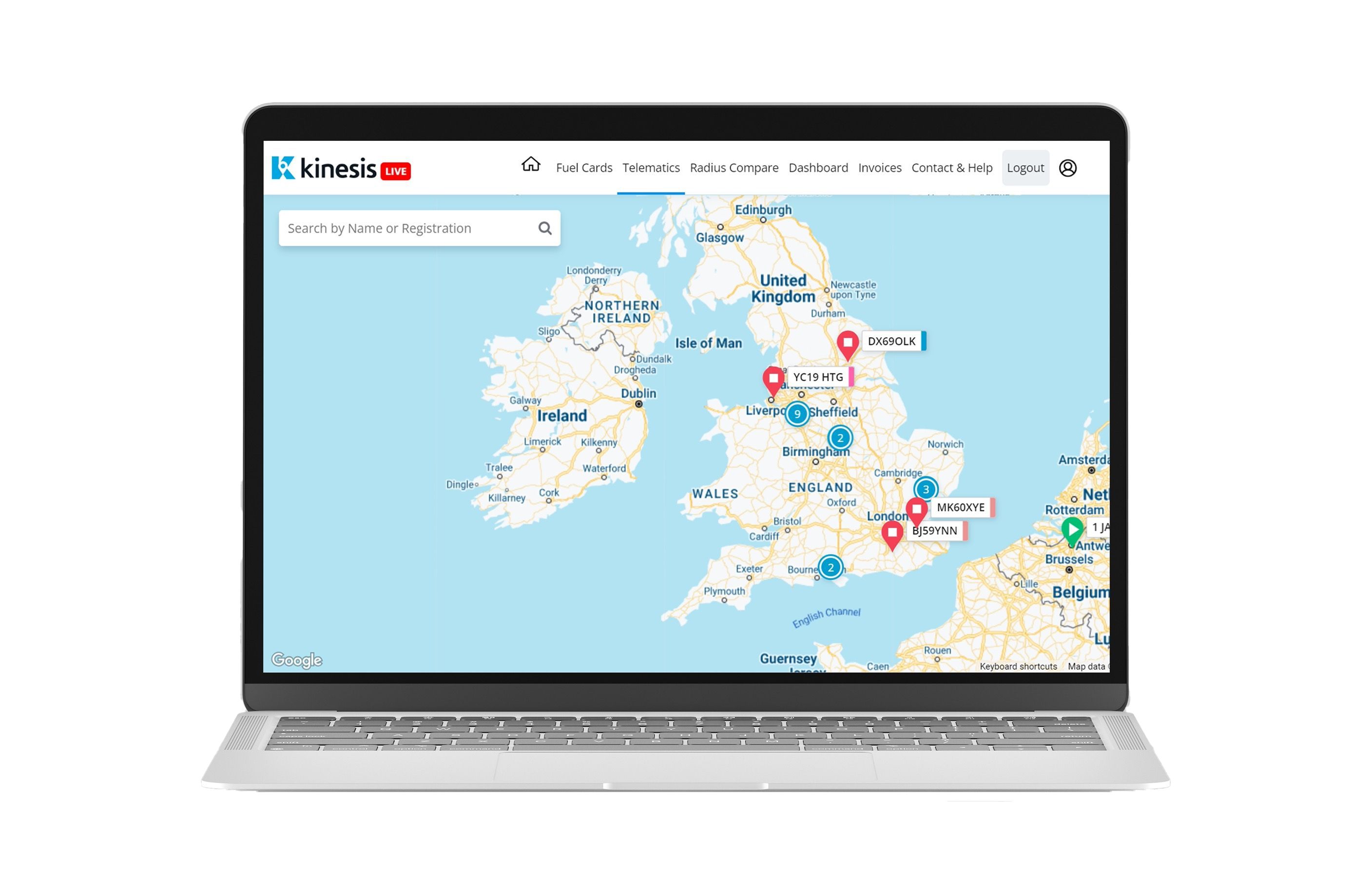 Telematics Software | Software for Fleet Management | Radius